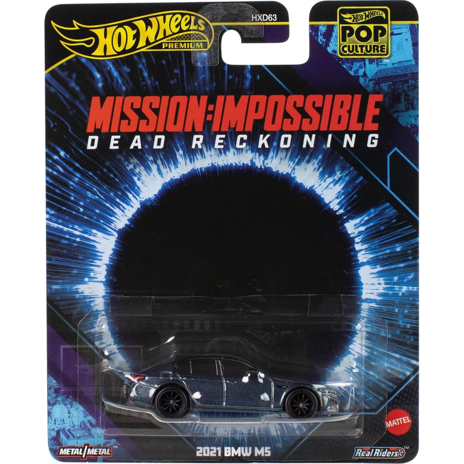 Hot Wheels 1:64 2021 BMW M5 – Mission Impossible Pop Culture JBL58 ...